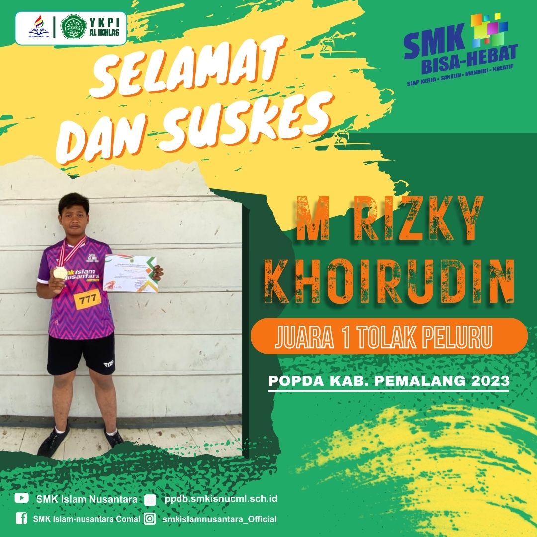 Selamat atas prestasi yang diraih tim sepakbola juara 3 popda kab ...